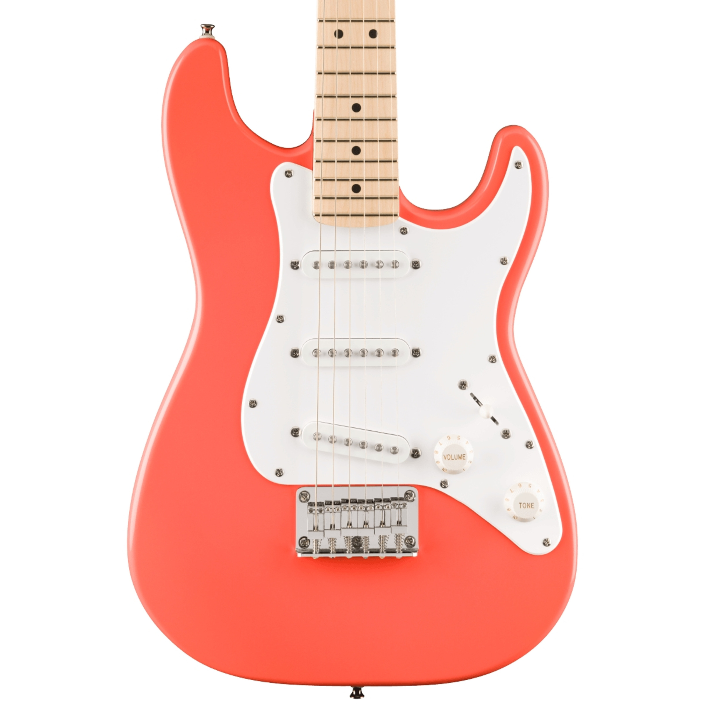 Squier Limited Edition FSR Mini Stratocaster - Tahitan Coral - GigGear